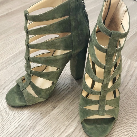 Marc Fisher | Shoes | Marc Fisher Hindera Open Toe Caged Sandal 5m ...